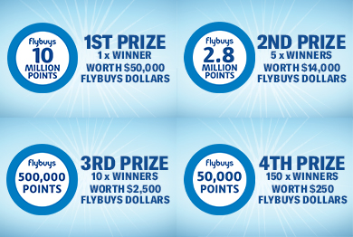 Win a Share of 50 Million Flybuys Points - Win a Share of 50 Million ...