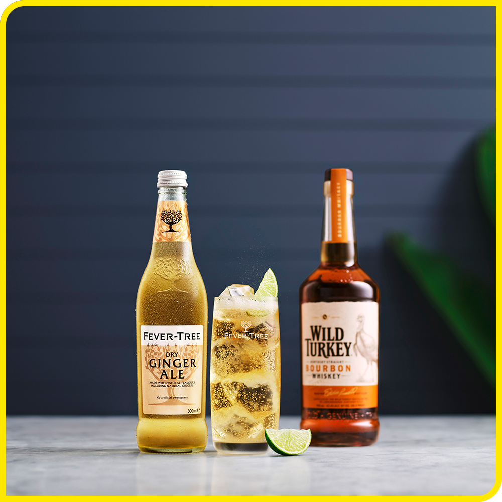 Fever Tree Ginger Ale 500mL - Single & 8 Pack Deals