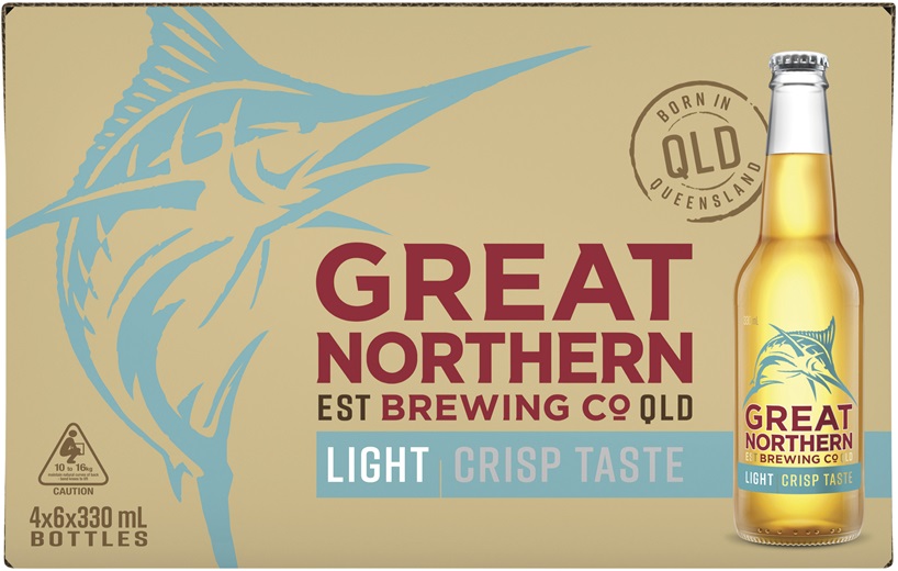 Great Northern Light Bottle 330mL | Liquorland