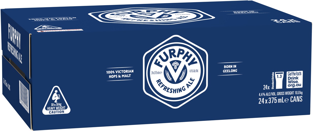 Furphy Refreshing Ale Can 375mL | Liquorland