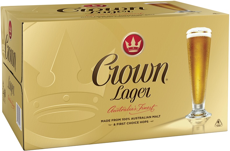 Crown Lager Bottle 375mL | Liquorland