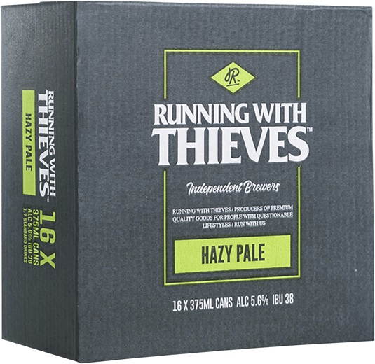 Running With Thieves Hazy Pale Ale Can 375mL | Liquorland