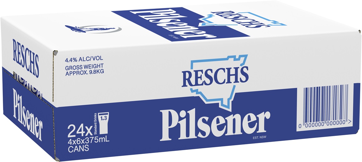Reschs Pilsener Can 375mL | Liquorland