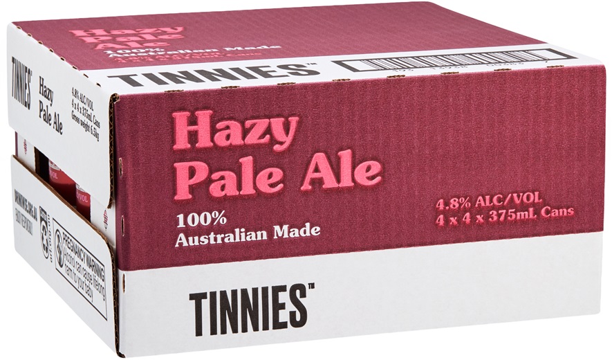 Tinnies Hazy Pale Can 375mL | Liquorland