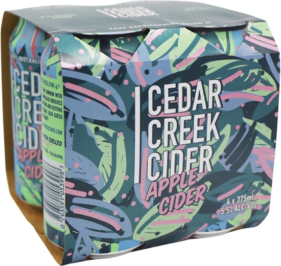Buy Cedar Creek Apple Cider Can 375mL Online