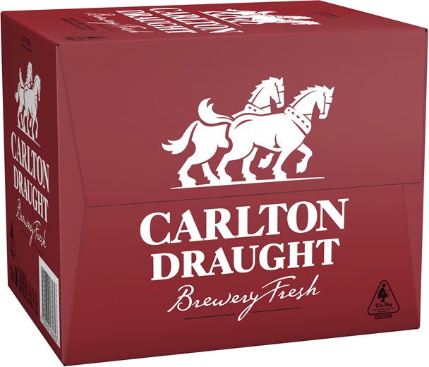 Carlton Draught Rack Pack Bottle 750mL | Liquorland