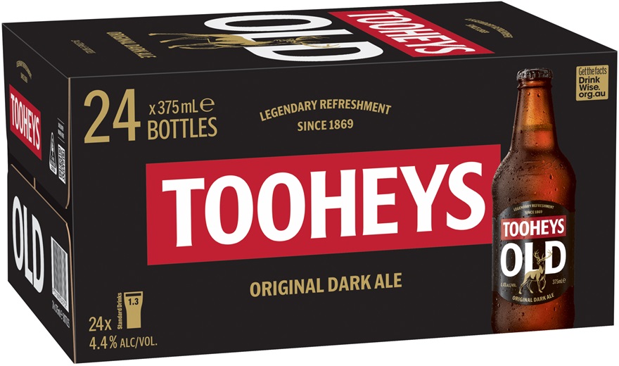Tooheys Old Dark Ale 375mL - Single, 6 & 24 Pack Deals