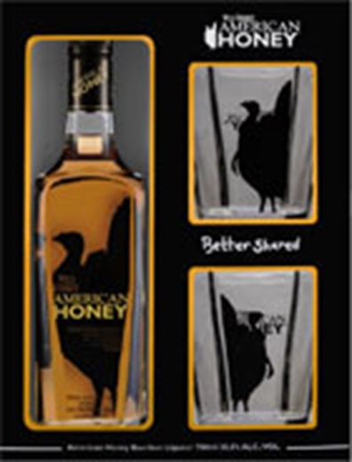 Wild Turkey American Honey 700mL & Glasses Gift Pack | Liquorland