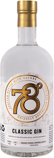78 Degrees Classic Gin 700mL | Liquorland