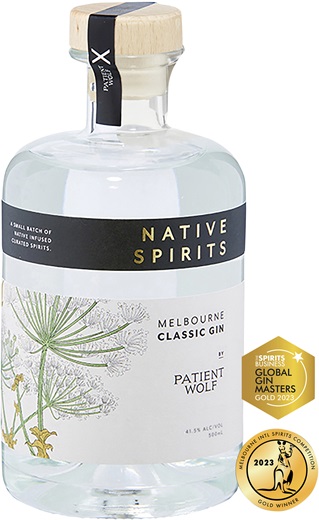 Native Spirits Melbourne Classic Gin by Patient Wolf 500mL | Liquorland
