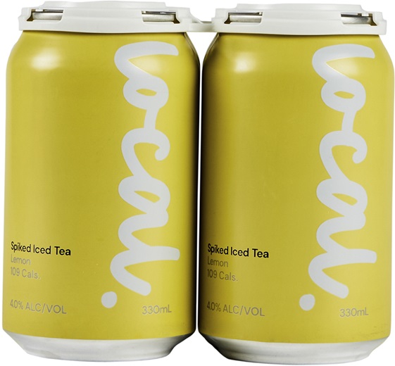 Local Spiked Iced Tea Lemon 330mL | Liquorland