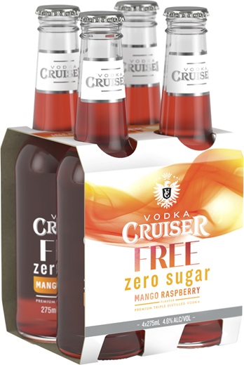 Vodka Cruiser Mango Raspberry - 4 & 24 Pack Deals