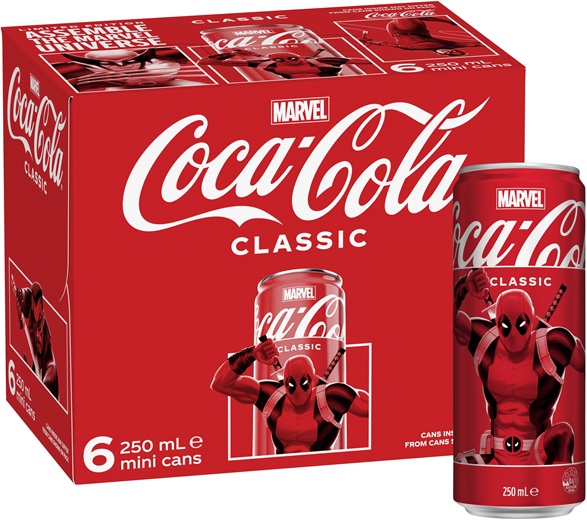 Coca Cola Classic Soft Drink Can 250mL | Liquorland