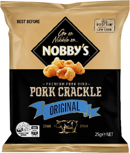 Nobby's Porky Bits Snacks 25gr - Low Prices