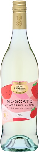 Brown Brothers Moscato Strawberries & Cream 750mL | Liquorland