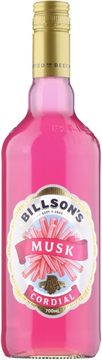 Billson's Musk Cordial 700ml - Low Prices